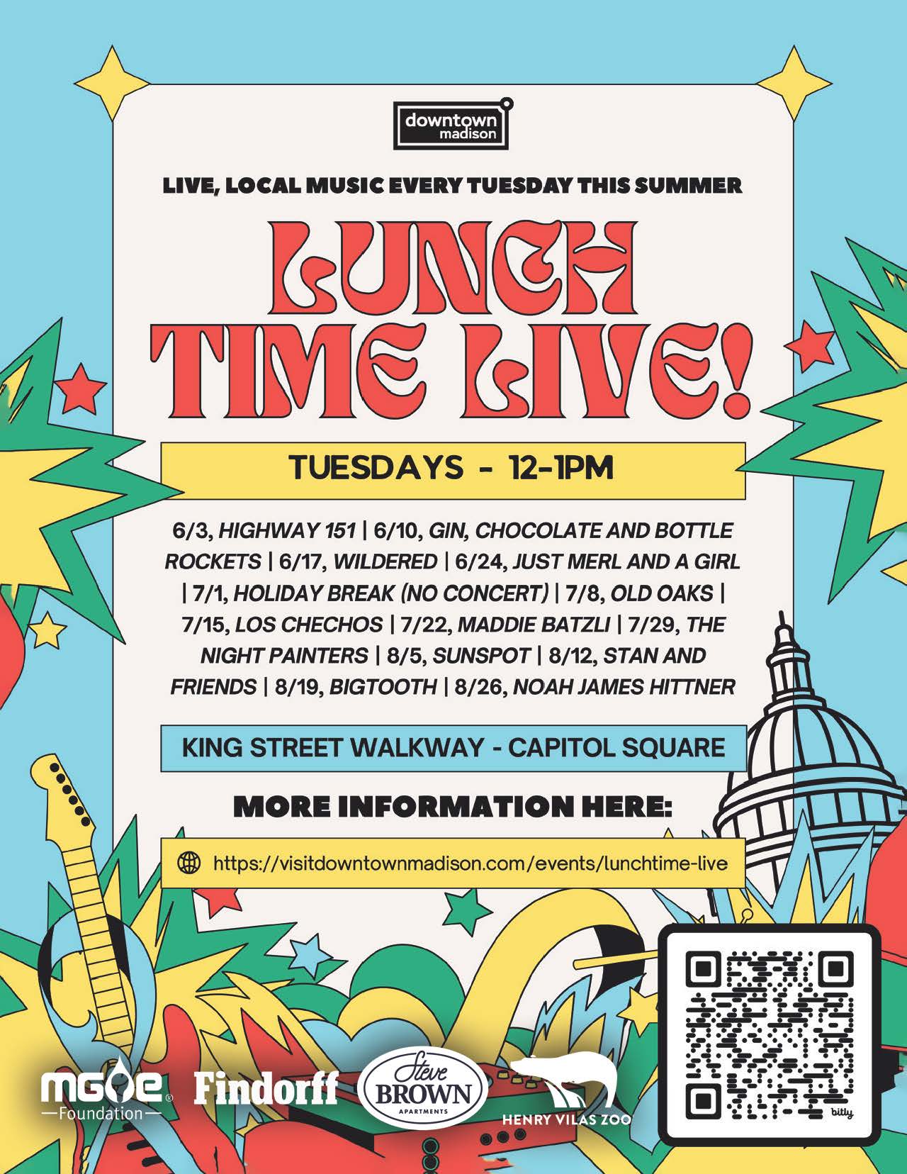 Lunch Time LIVE! Concert Series Returns to Capitol Square – Greater ...